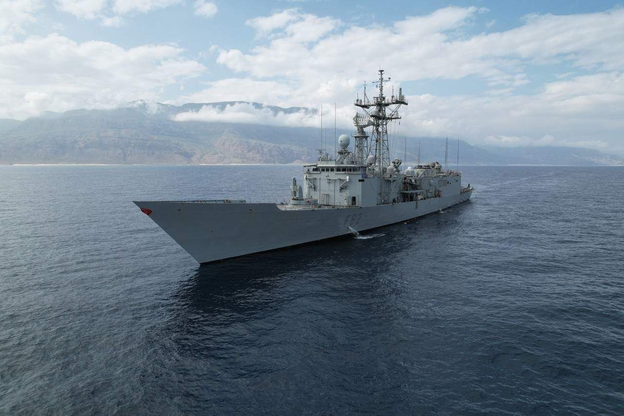 La Armada española estrena su fragata F-110 con un sistema clave de ...